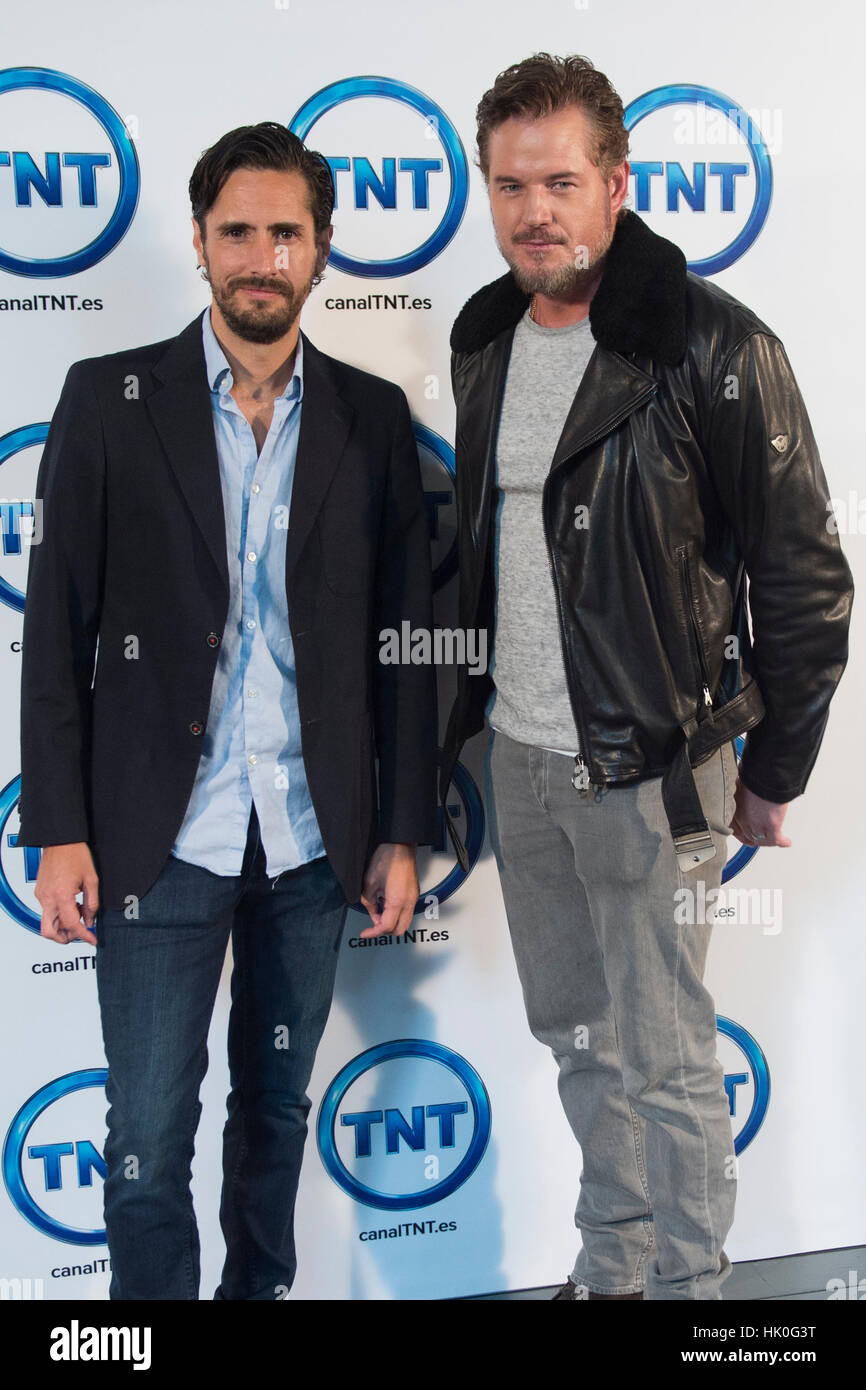 Actors Eric Dane and Juan Diego Botto attend the photocall of the new ...