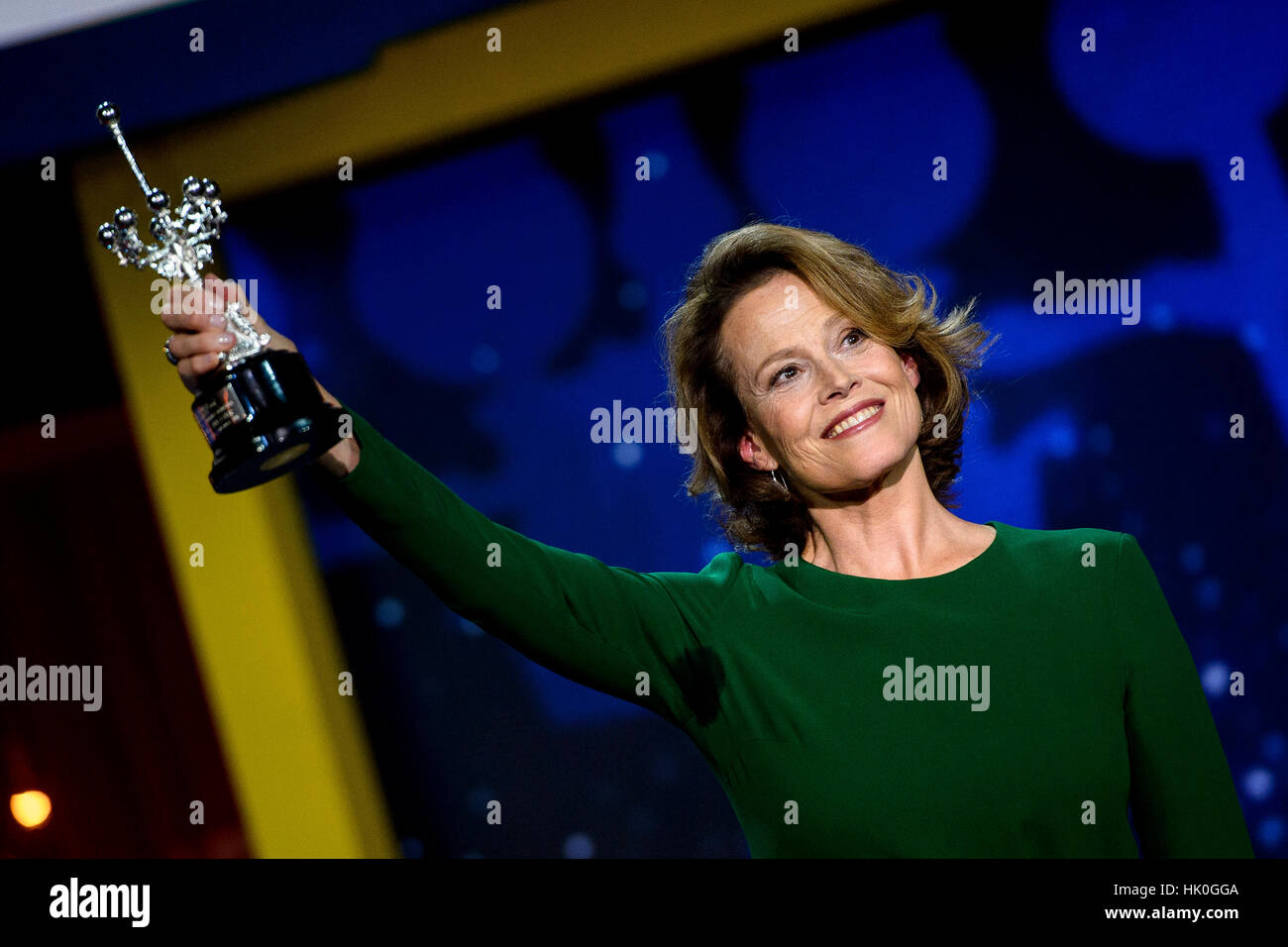 Actress Sigourney Weaver at Donostia Award Ceremony during the 64th San ...