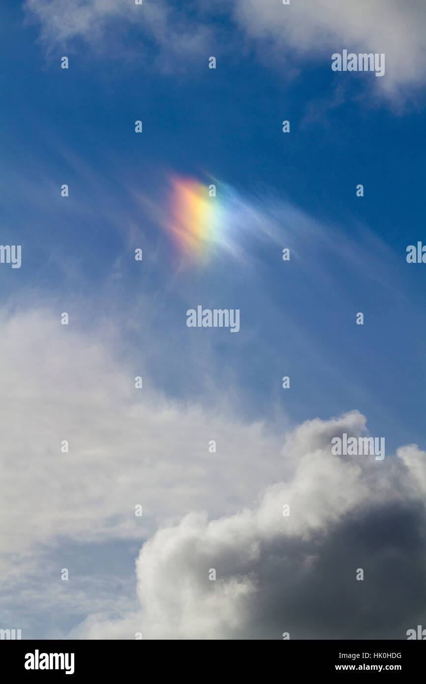 Visual phenomenon in the sky Stock Photo - Alamy