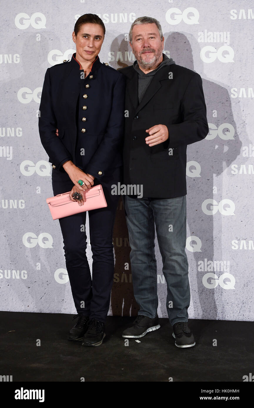 Designer Philippe Stark during the photocall of Men of the Year awards ...