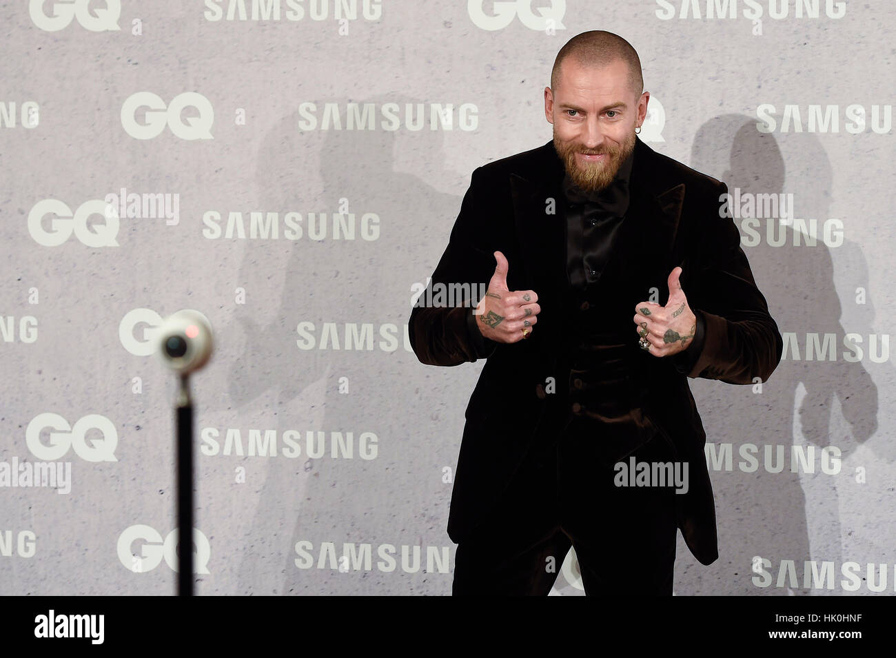 Justin O'Shea during the photocall of Men of the Year awards GQ ...