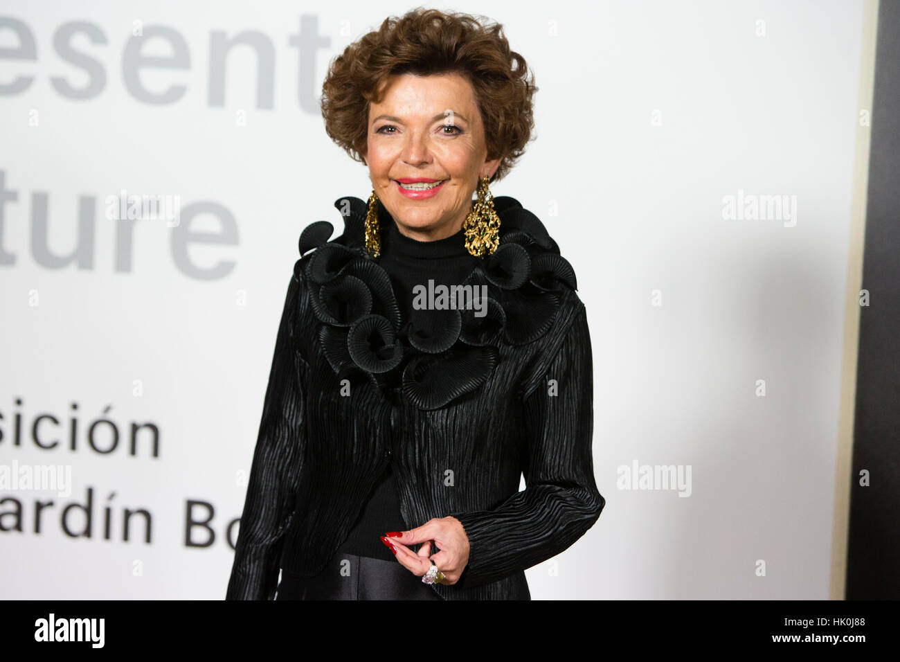 Mary Cecilia Marulanda during the inauguration of the exhibition Loewe ...