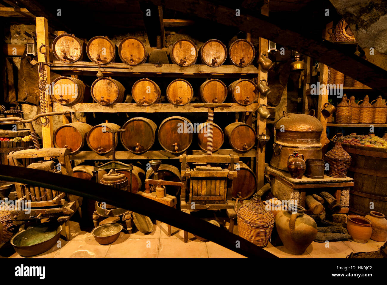 Europe, Grece, Plain of Thessaly, Valley of Penee, World Heritage of ...