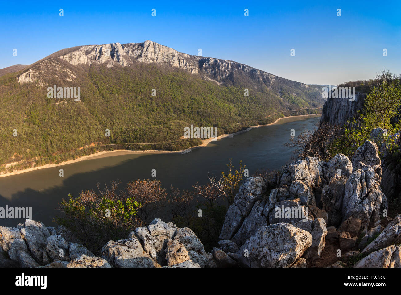 romania, landscape, scenery, countryside, nature, aerial, river, water ...