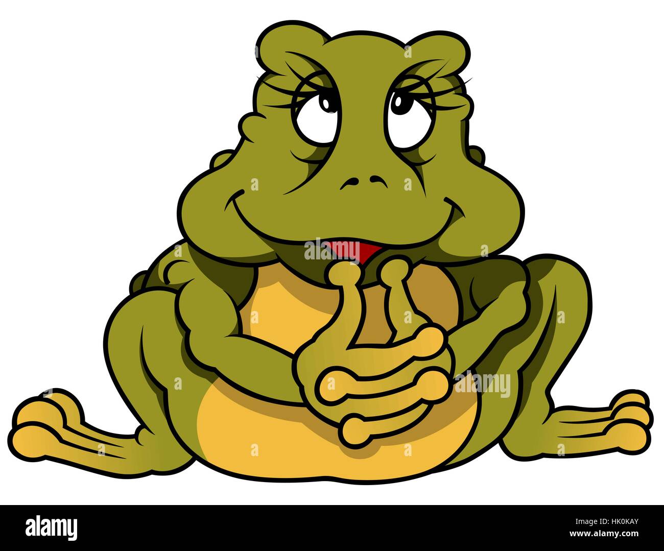 Animated Female Frogs