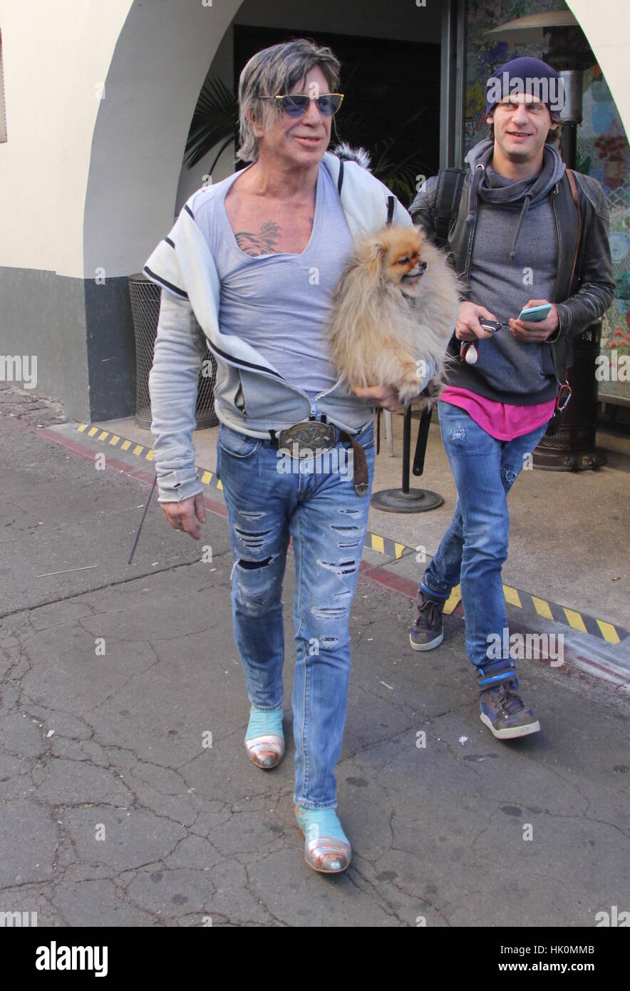Mickey Rourke Dog High Resolution Stock Photography and Images - Alamy