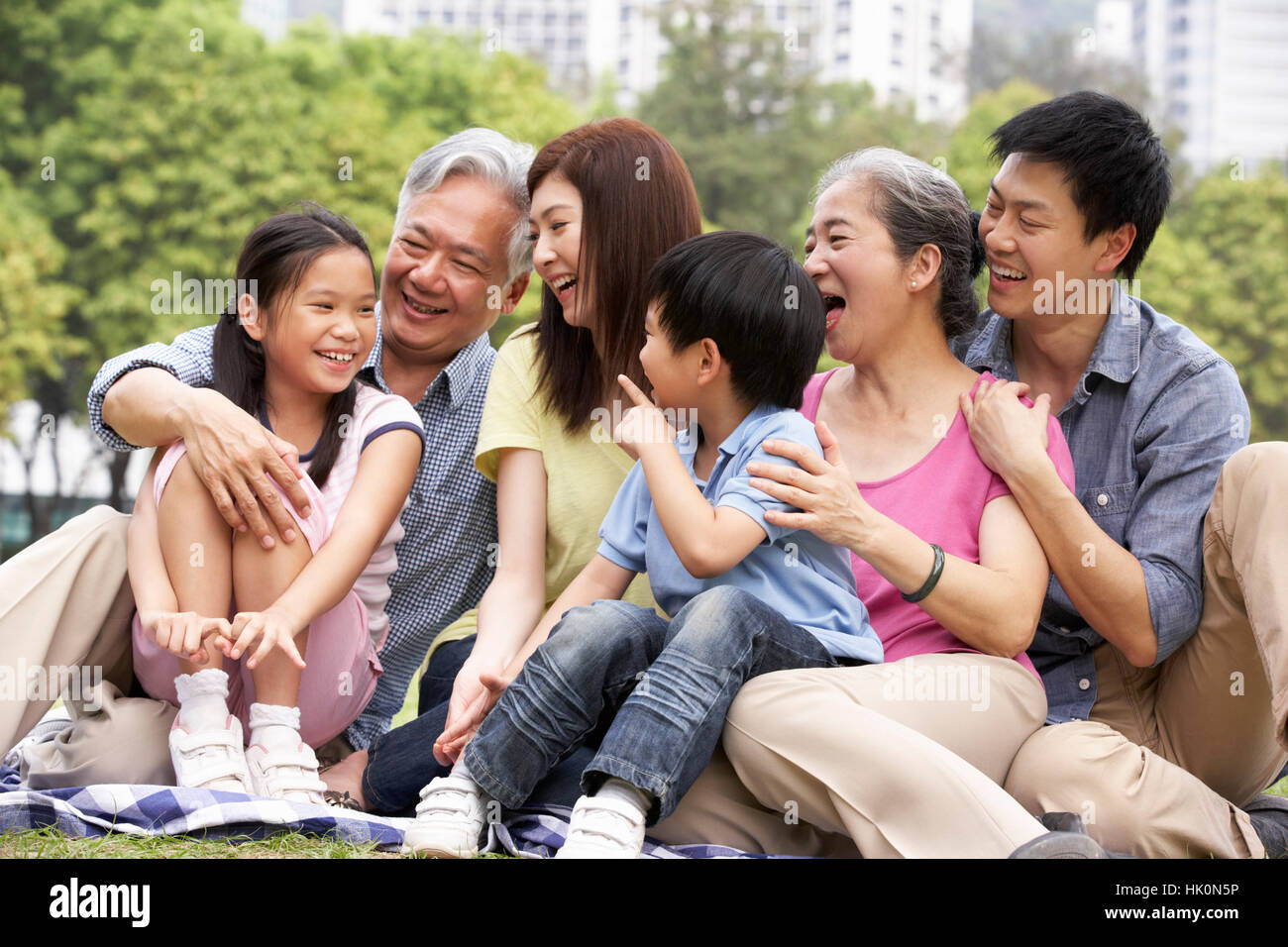 Chinese family 3 generations hi-res stock photography and images - Alamy