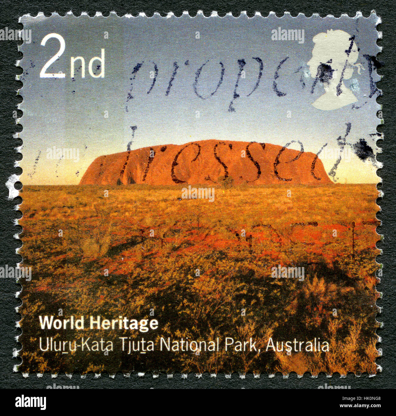 Australia postage stamp uluru ayers hi-res stock photography and images ...
