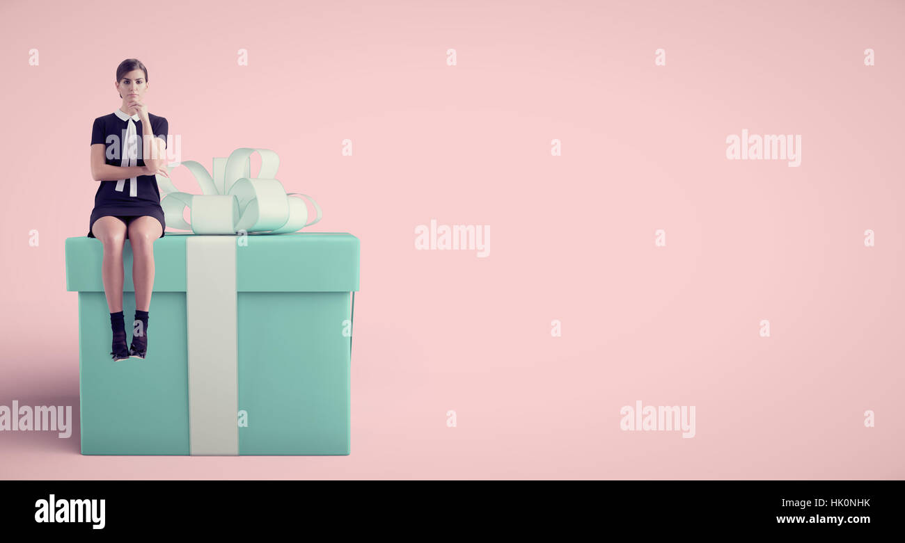 Big present day Stock Photo - Alamy
