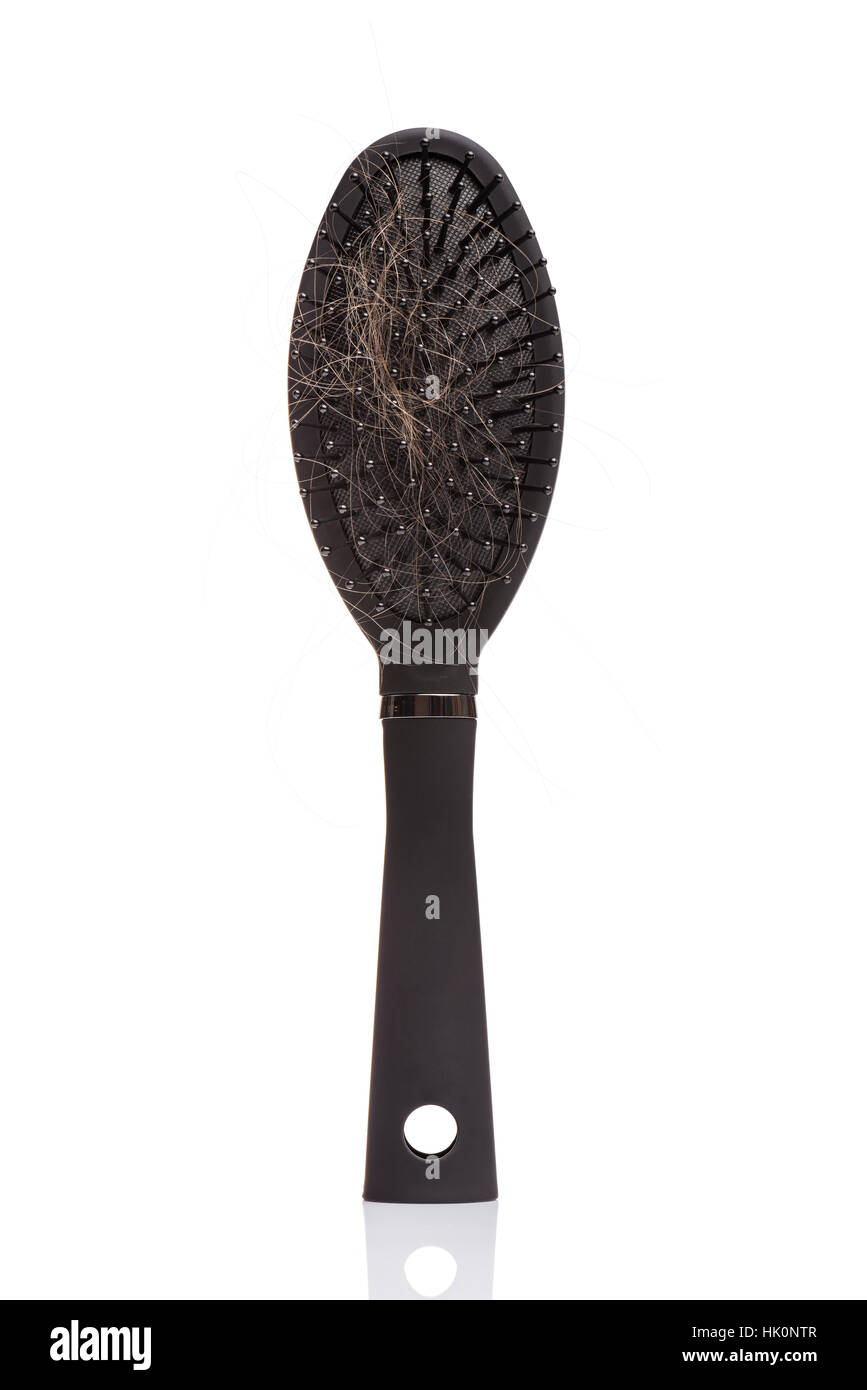 Haircare hair loss female Cut Out Stock Images & Pictures - Alamy