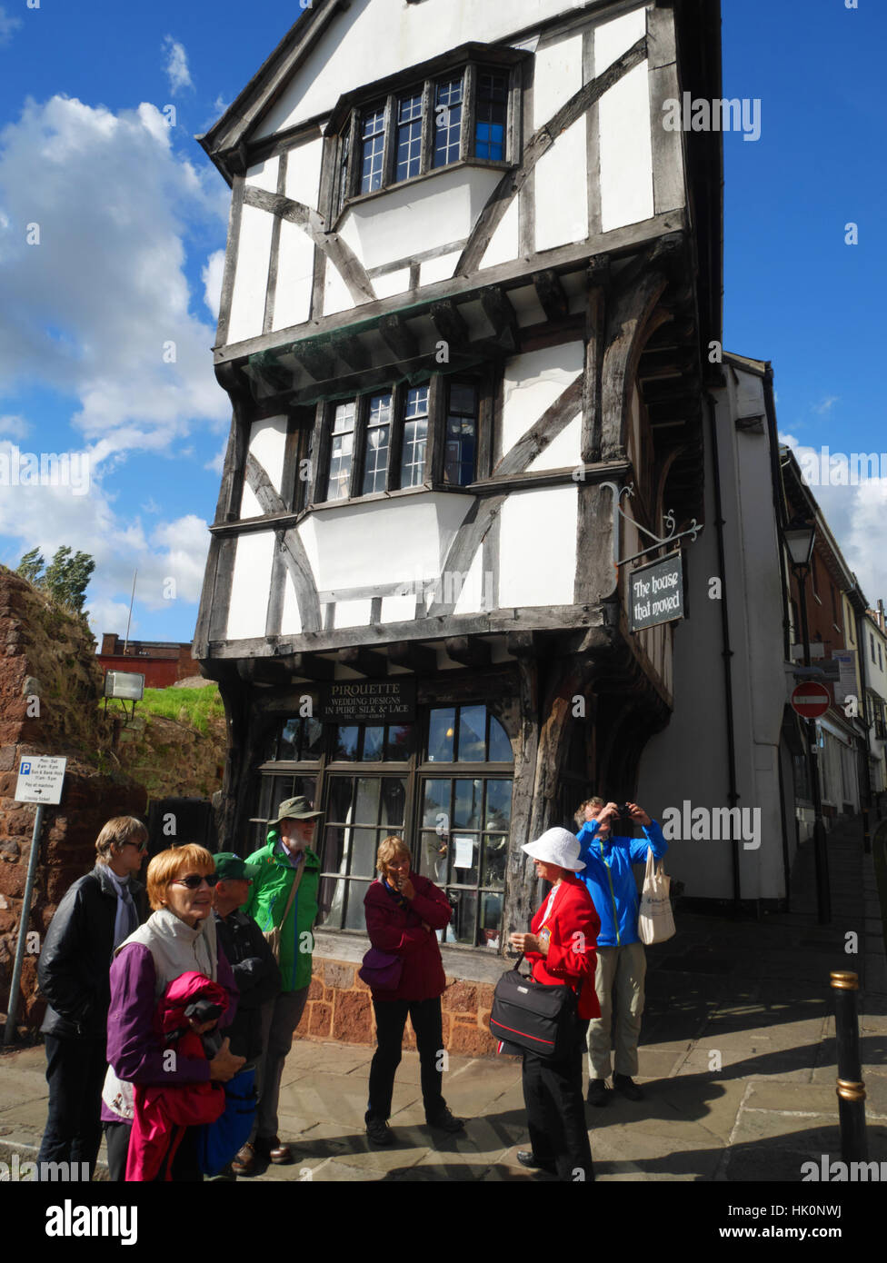 The House that Moved, West Street, Exeter, Devon. This C15 merchant's ...