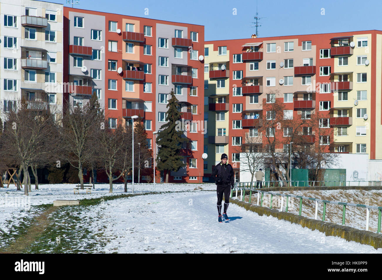 Block flats slovakia hi-res stock photography and images - Alamy