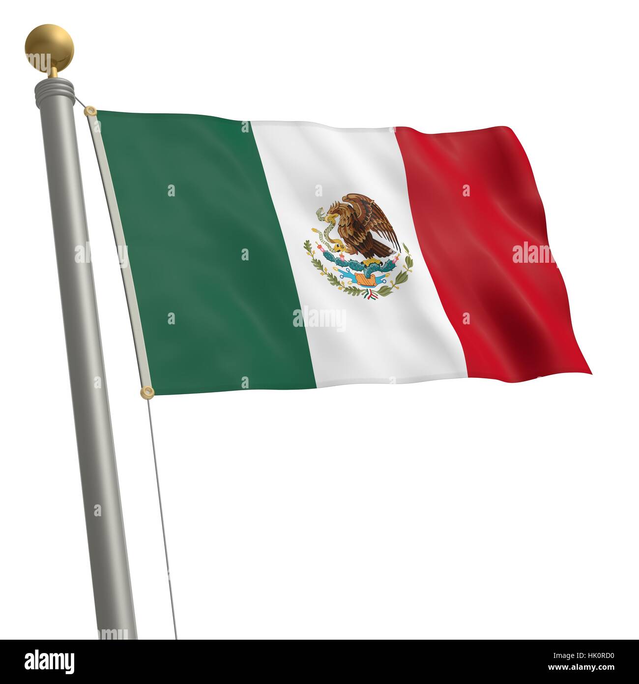 america, flag, mast, bar, north america, mexico, isolated, optional ...