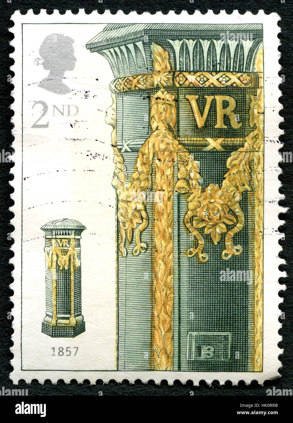 Victorian british postage postal stamp hi-res stock photography and ...