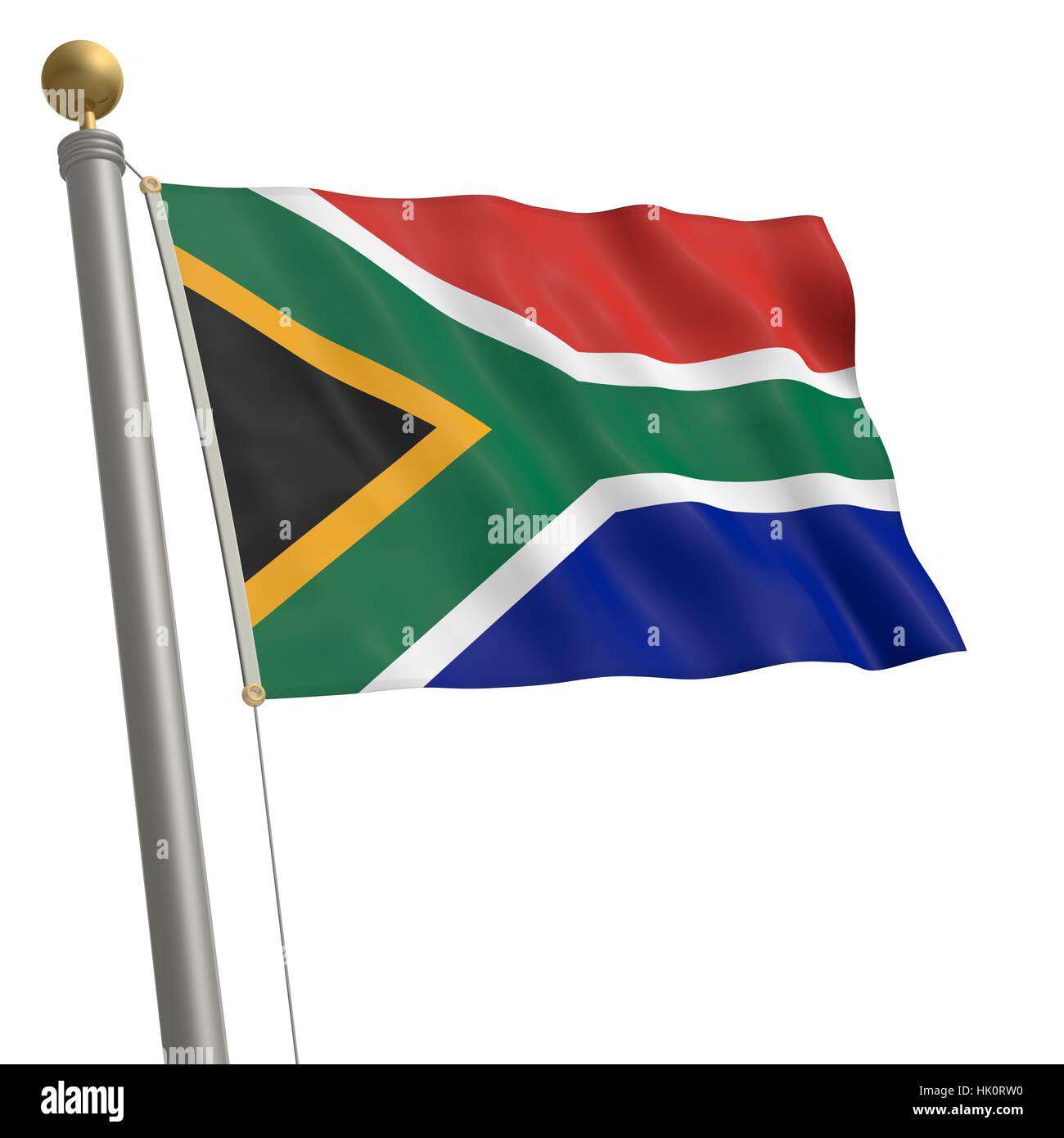 flag of south africa Stock Photo - Alamy