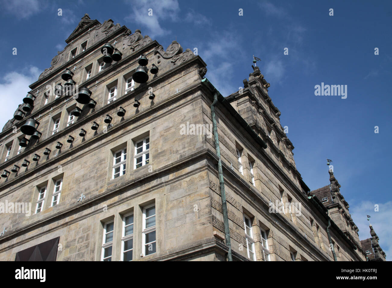 facade, gable, renaissance, carillon, bowingbells, germany, german ...