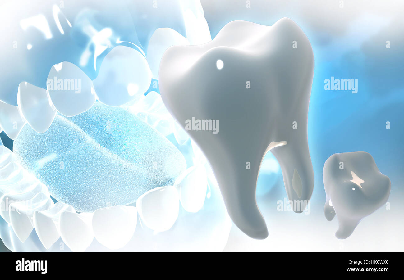 education, graphics, colour, closeup, science, teeth, illustration ...