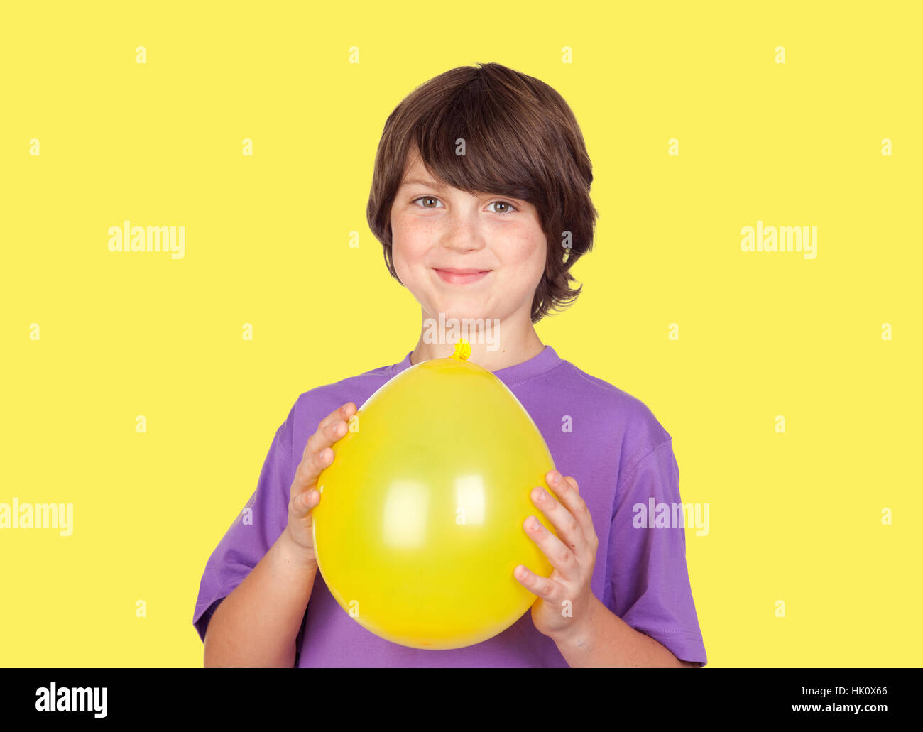 purple, party, celebration, balloon, inflated, boy, lad, male youngster ...