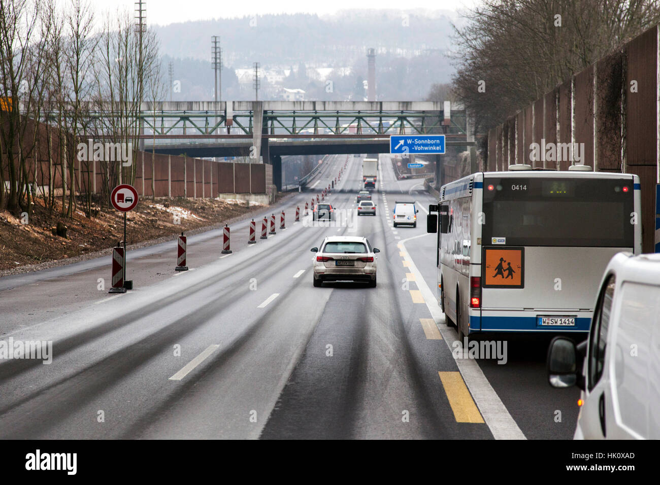 Road signs on overhead gantry hi-res stock photography and images - Alamy