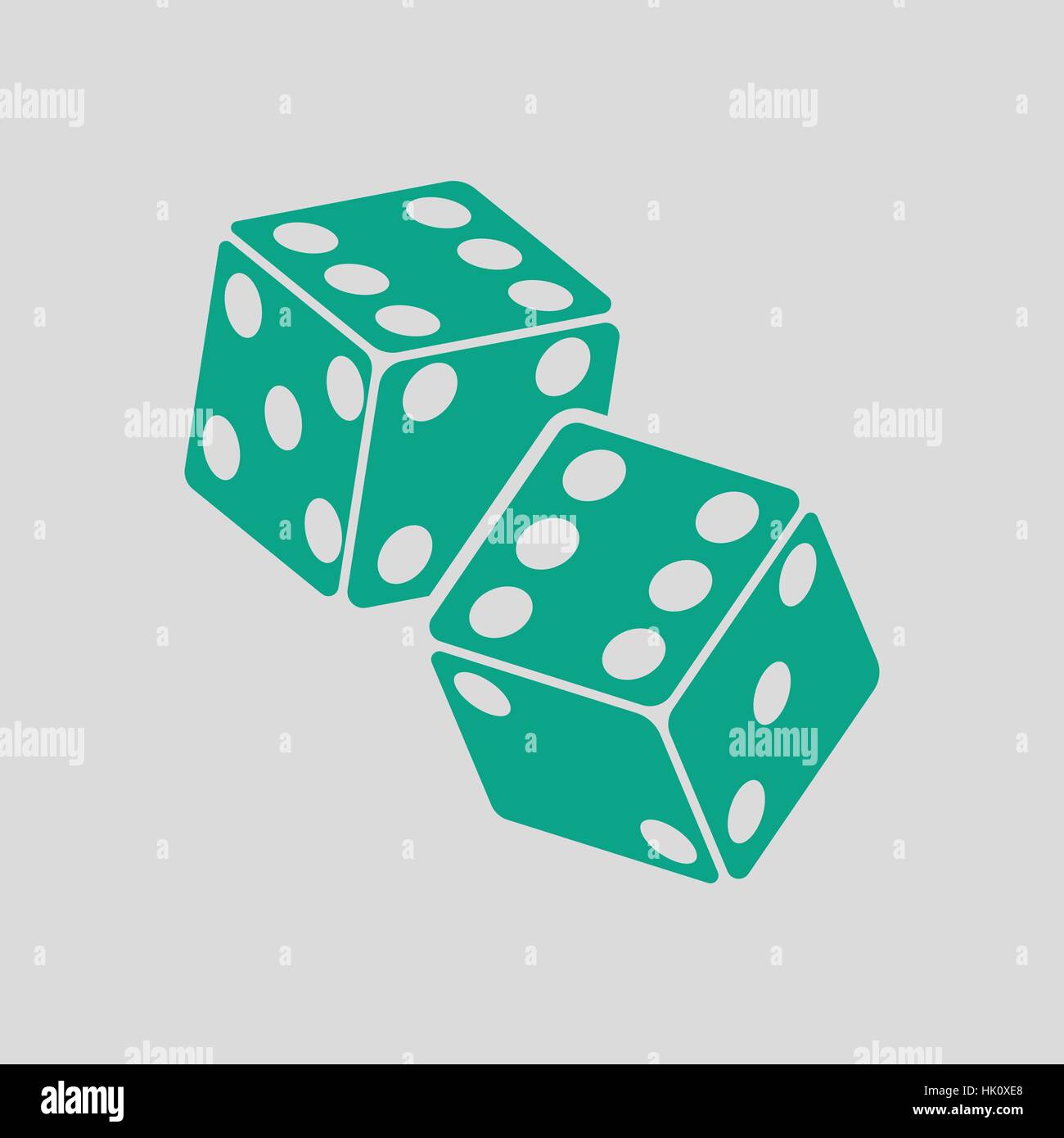 Cast dice Stock Vector Images - Alamy
