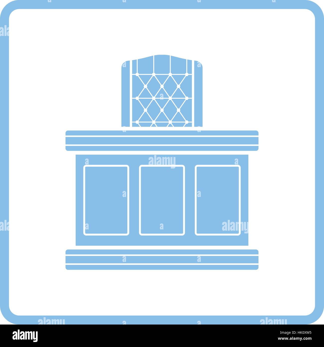 Courtroom judge bench Stock Vector Images - Alamy