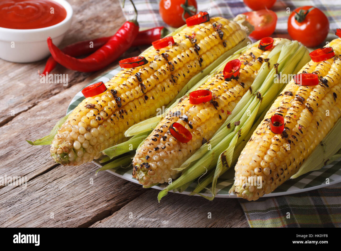 Old corn plant hi-res stock photography and images - Alamy
