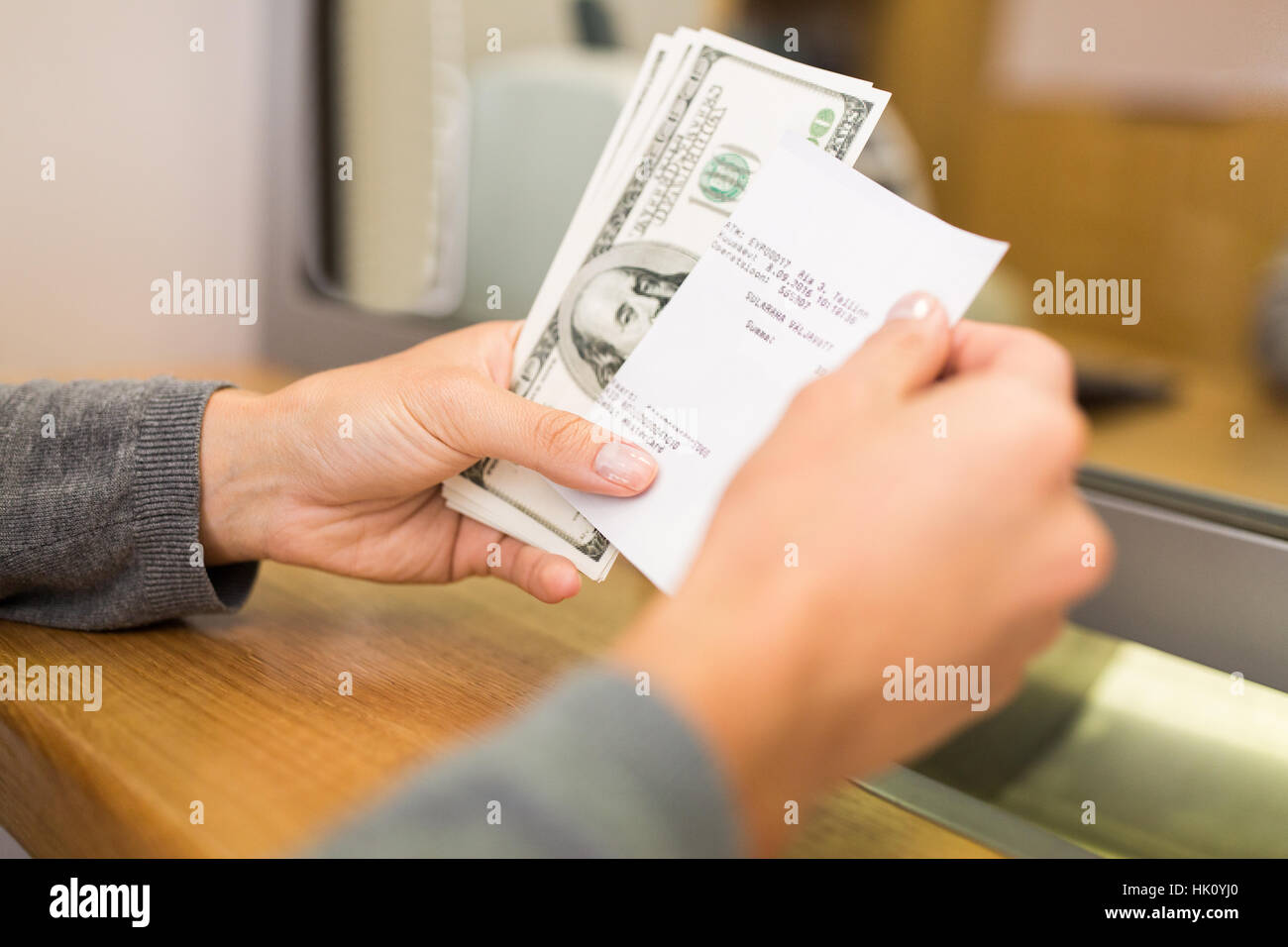 Counter Cheque High Resolution Stock Photography and Images - Alamy