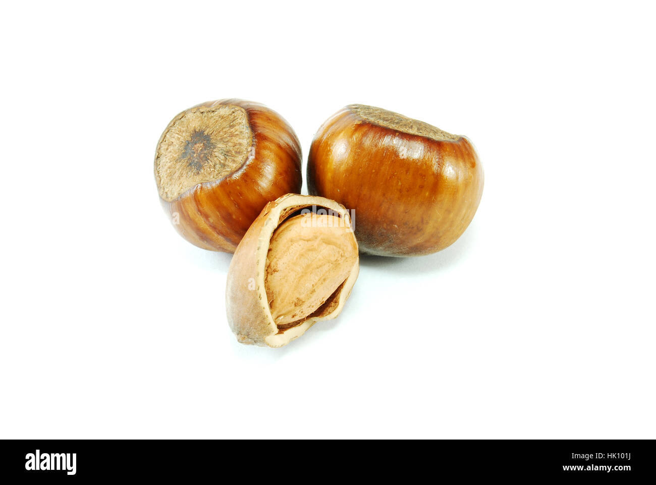 nuts isolated on white Stock Photo - Alamy