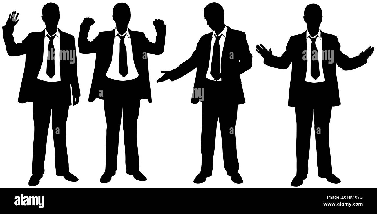 Business hand gestures Cut Out Stock Images & Pictures - Alamy