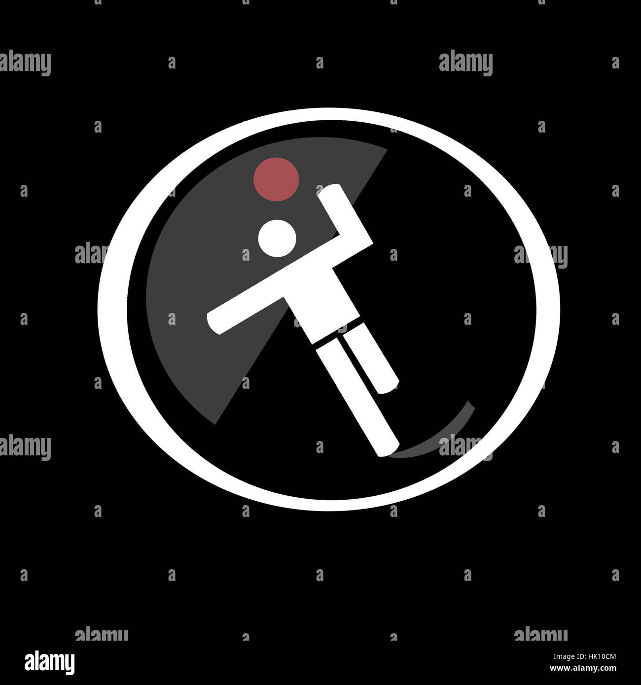 Handball silhouette hi-res stock photography and images - Alamy