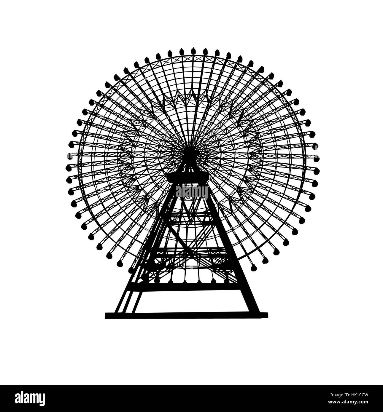 Ferris wheel Cut Out Stock Images & Pictures - Alamy