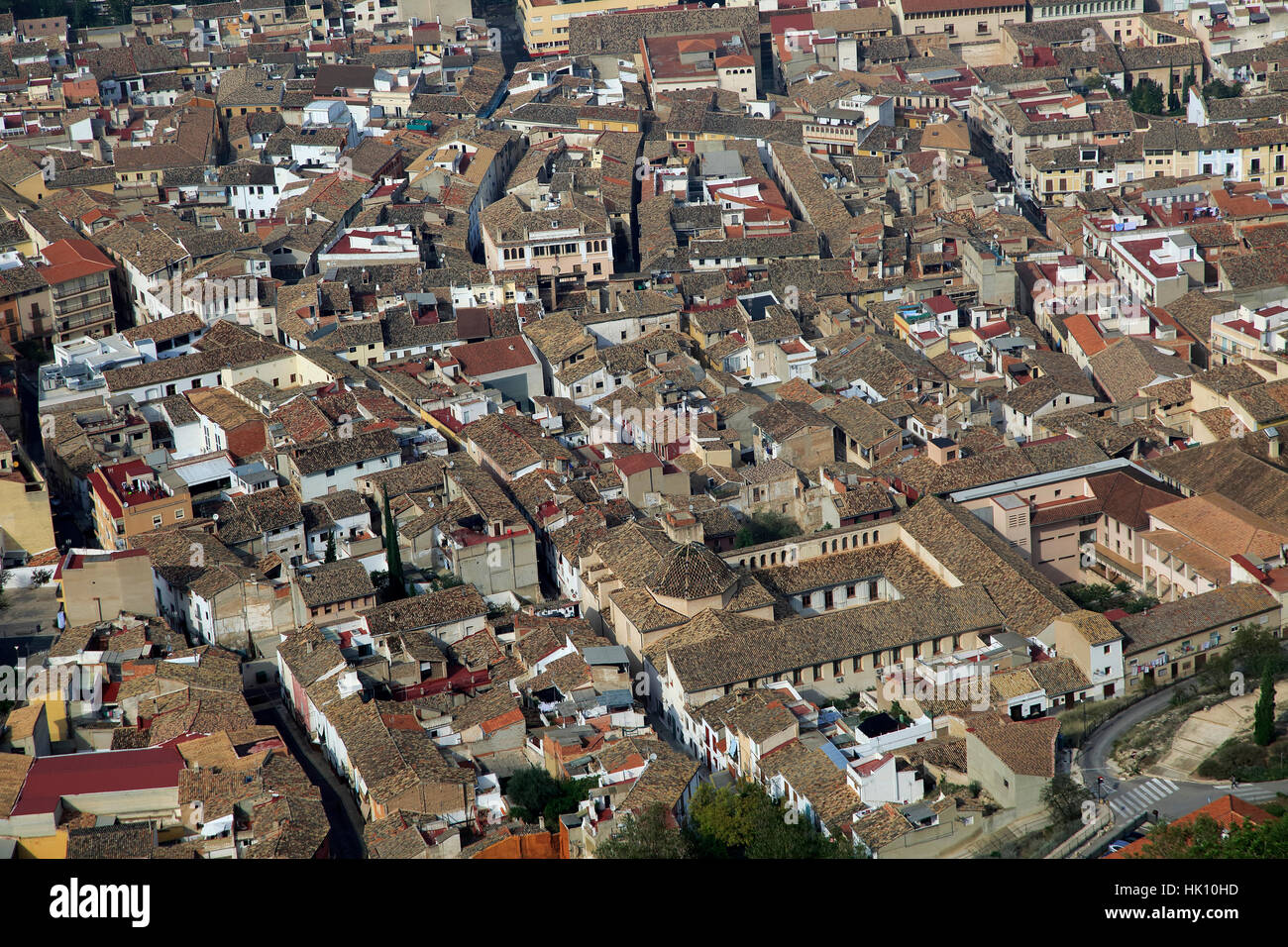 Town of Xàtiva or Jativa, Valencia province, Spain Stock Photo - Alamy