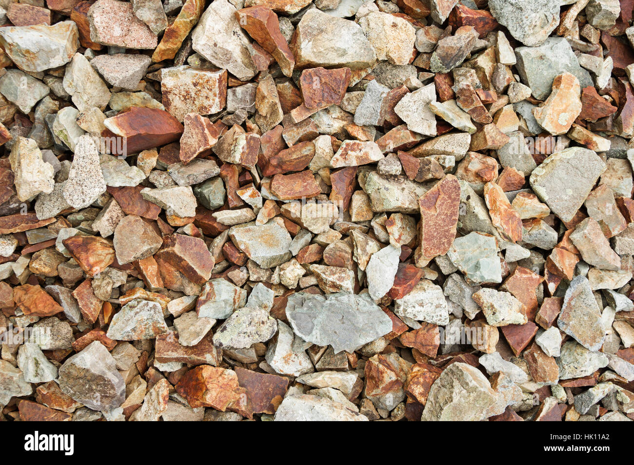 angular cobble rock background texture Stock Photo - Alamy