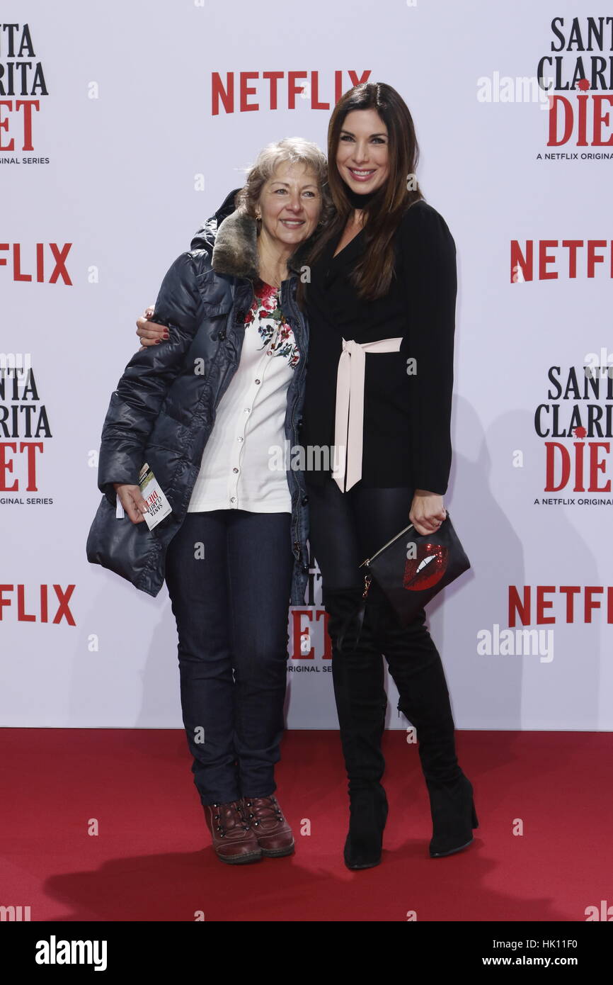 Alexandra Polzin and mother Regina attending the "Santa Clarita Diet ...