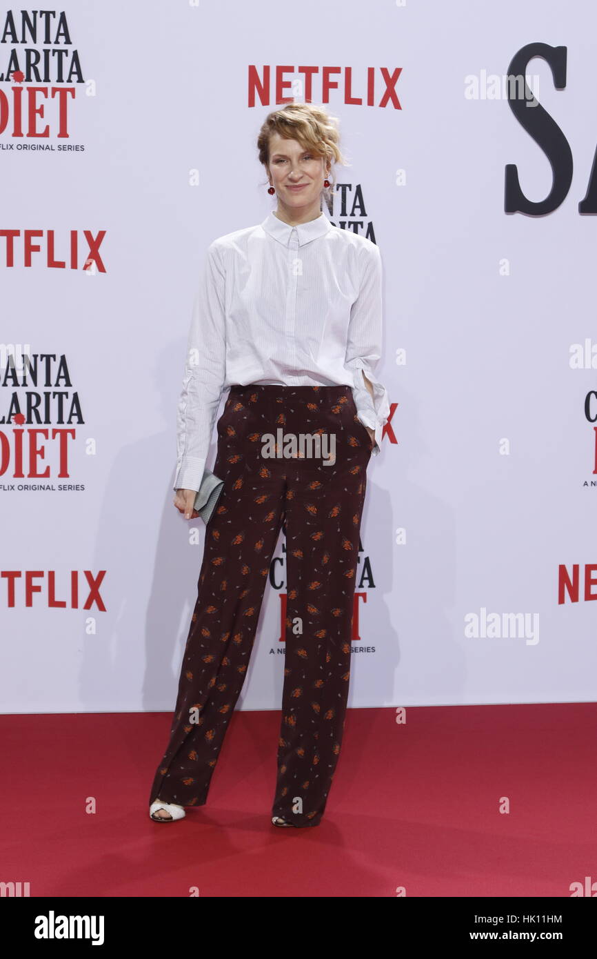 Chiara Schoras attending the "Santa Clarita Diet" premiere held at ...