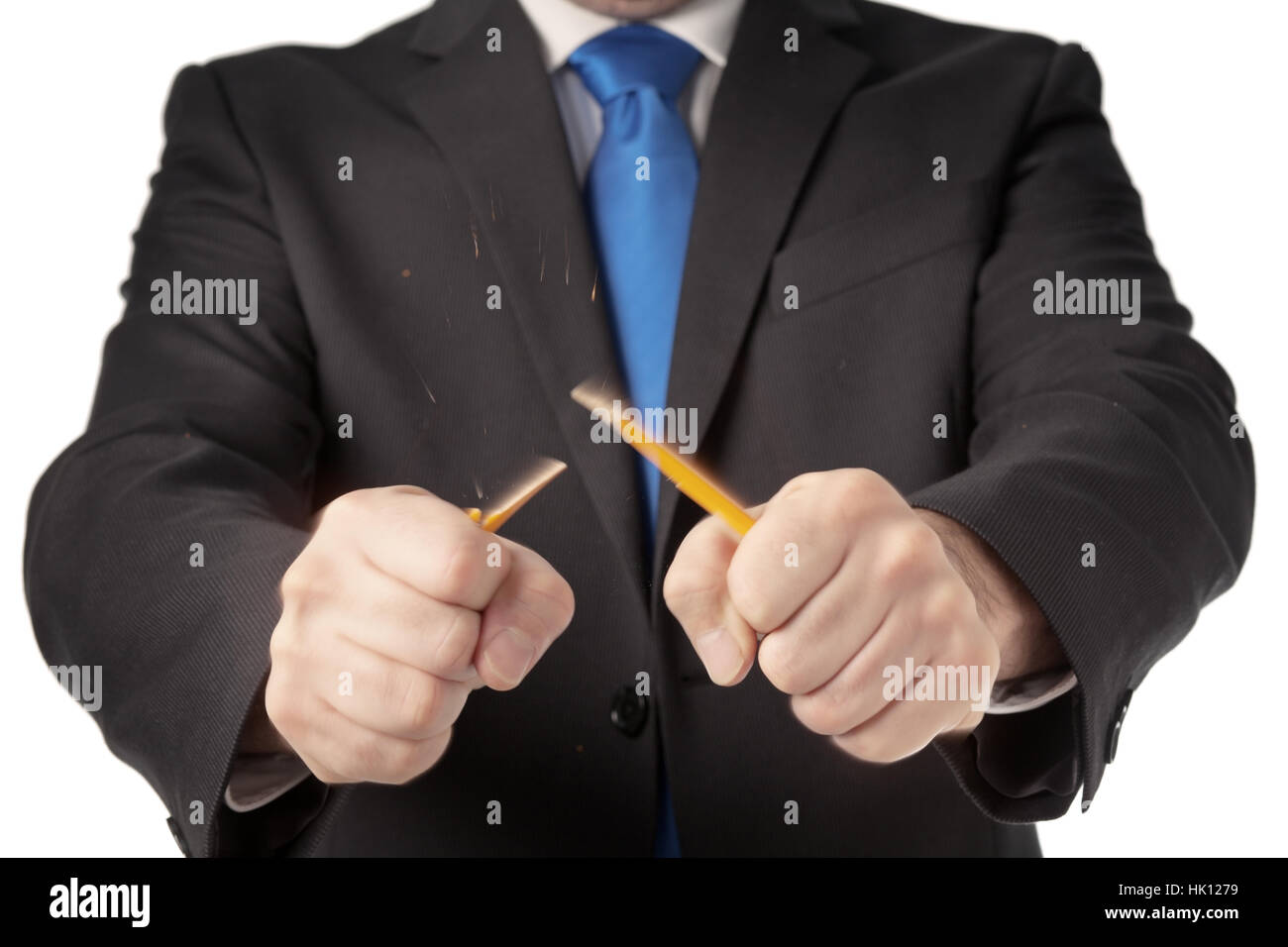 Breaking a pencil hi-res stock photography and images - Alamy