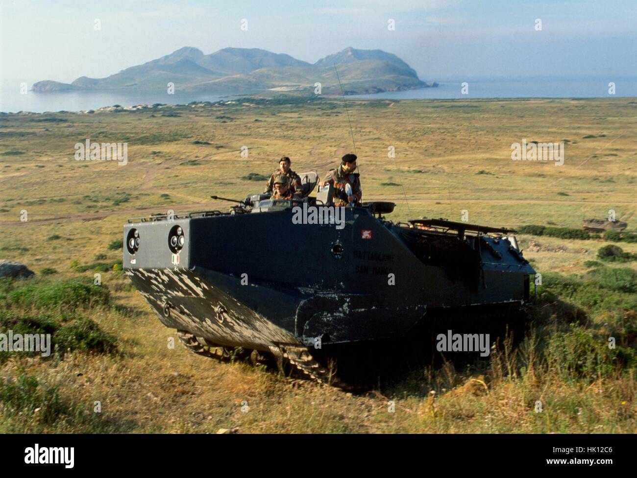 Sardinia island (Italy) military range of Capo Teulada Stock Photo - Alamy
