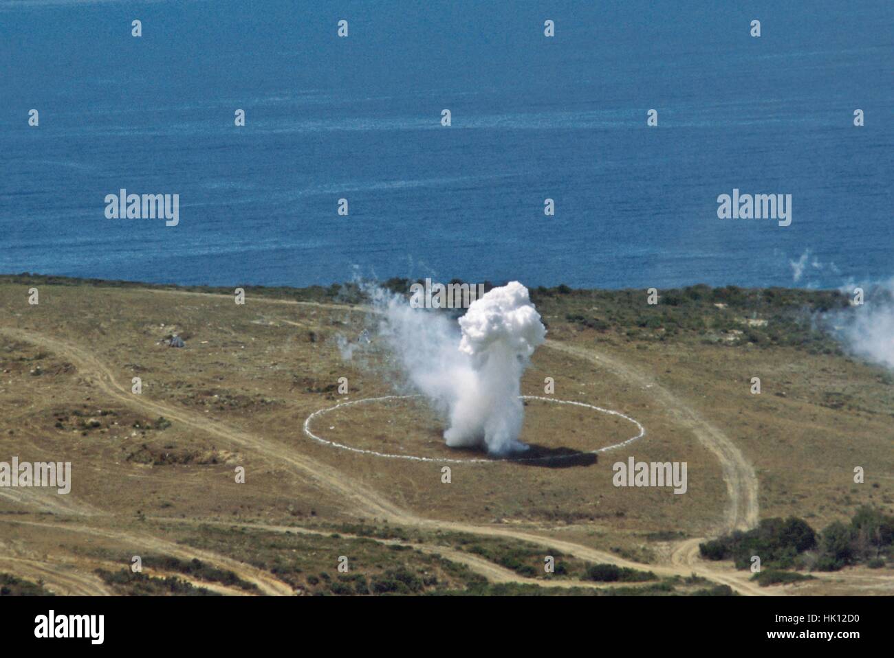 Sardinia island (Italy) military range of Capo Teulada Stock Photo - Alamy