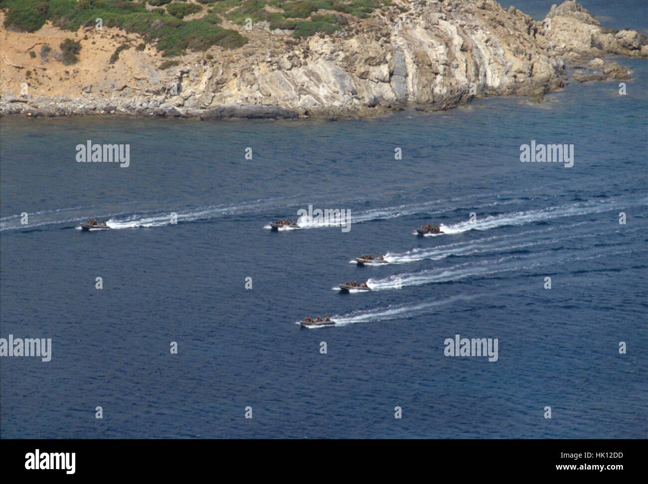 Sardinia island (Italy) military range of Capo Teulada Stock Photo - Alamy