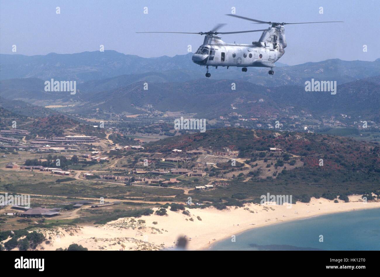 Sardinia island (Italy) military range of Capo Teulada Stock Photo - Alamy