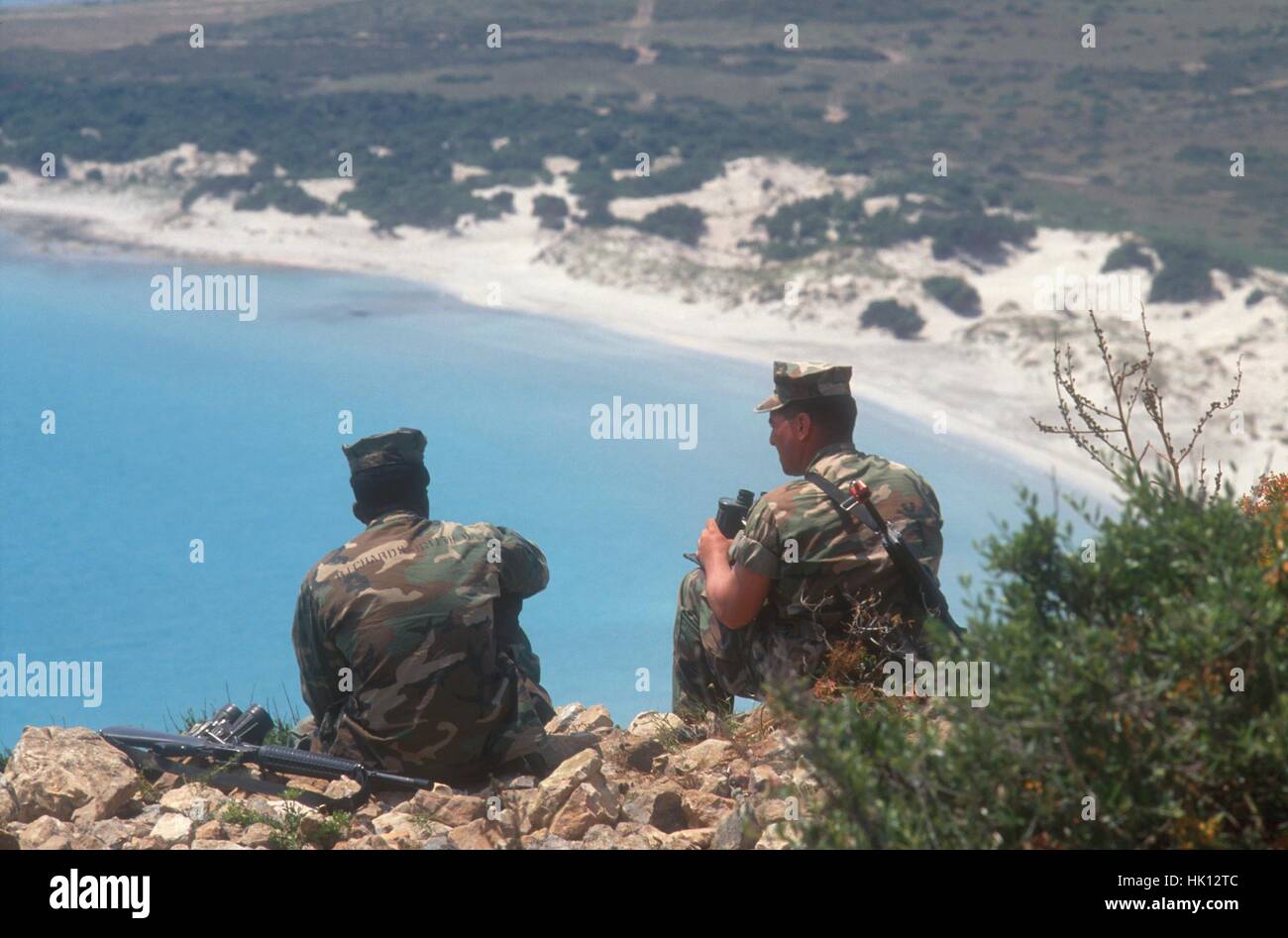 Sardinia island (Italy) military range of Capo Teulada Stock Photo - Alamy