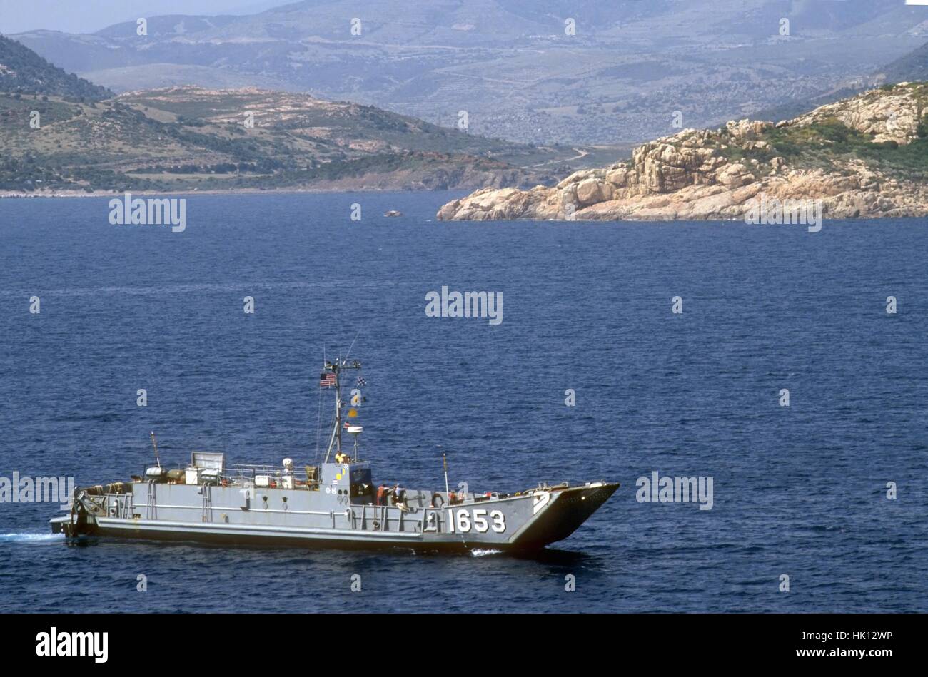 Sardinia island (Italy) military range of Capo Teulada Stock Photo - Alamy