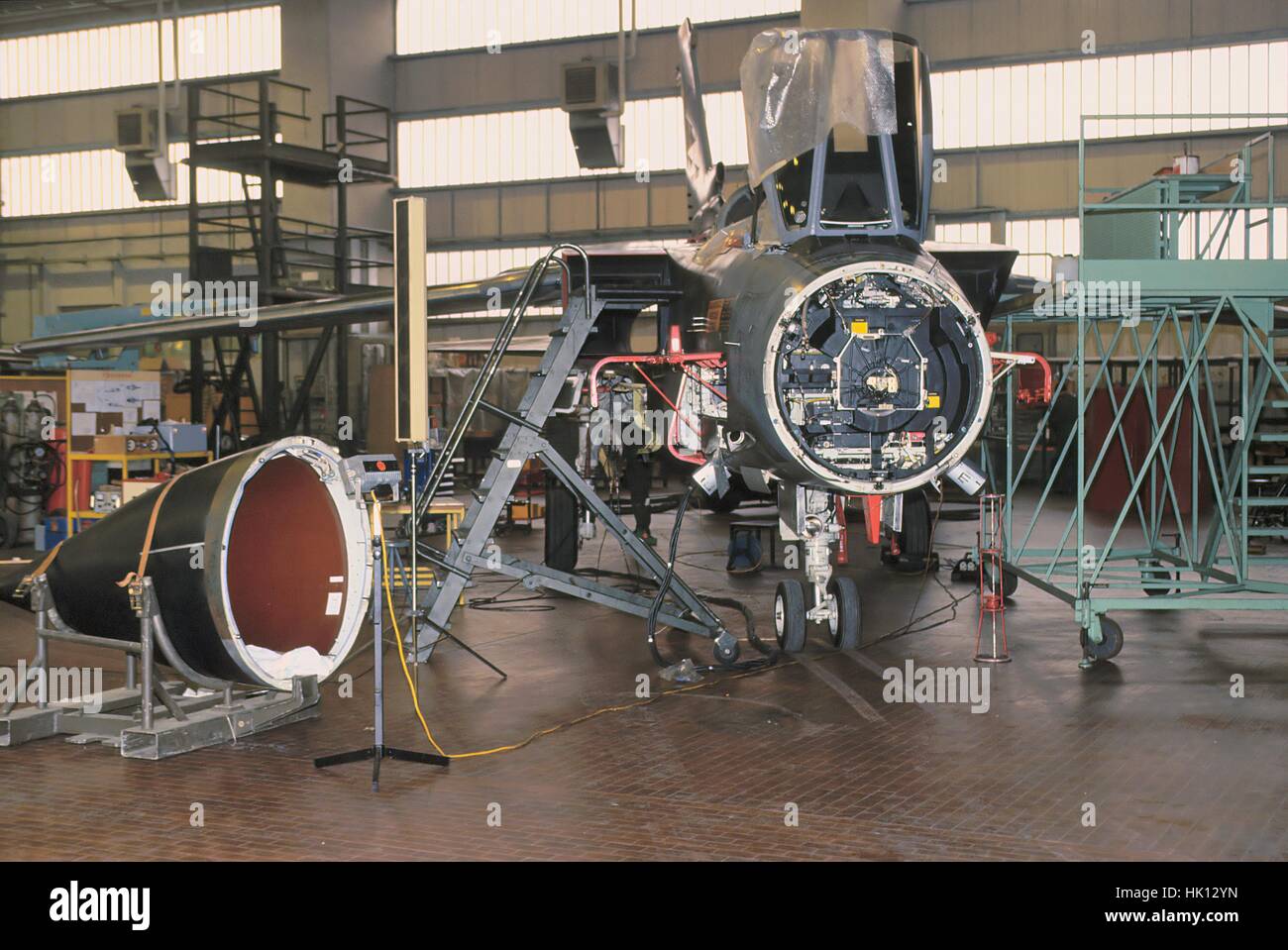 Italian Air Force, attack aircraft Tornado in the Cameri maintenance ...