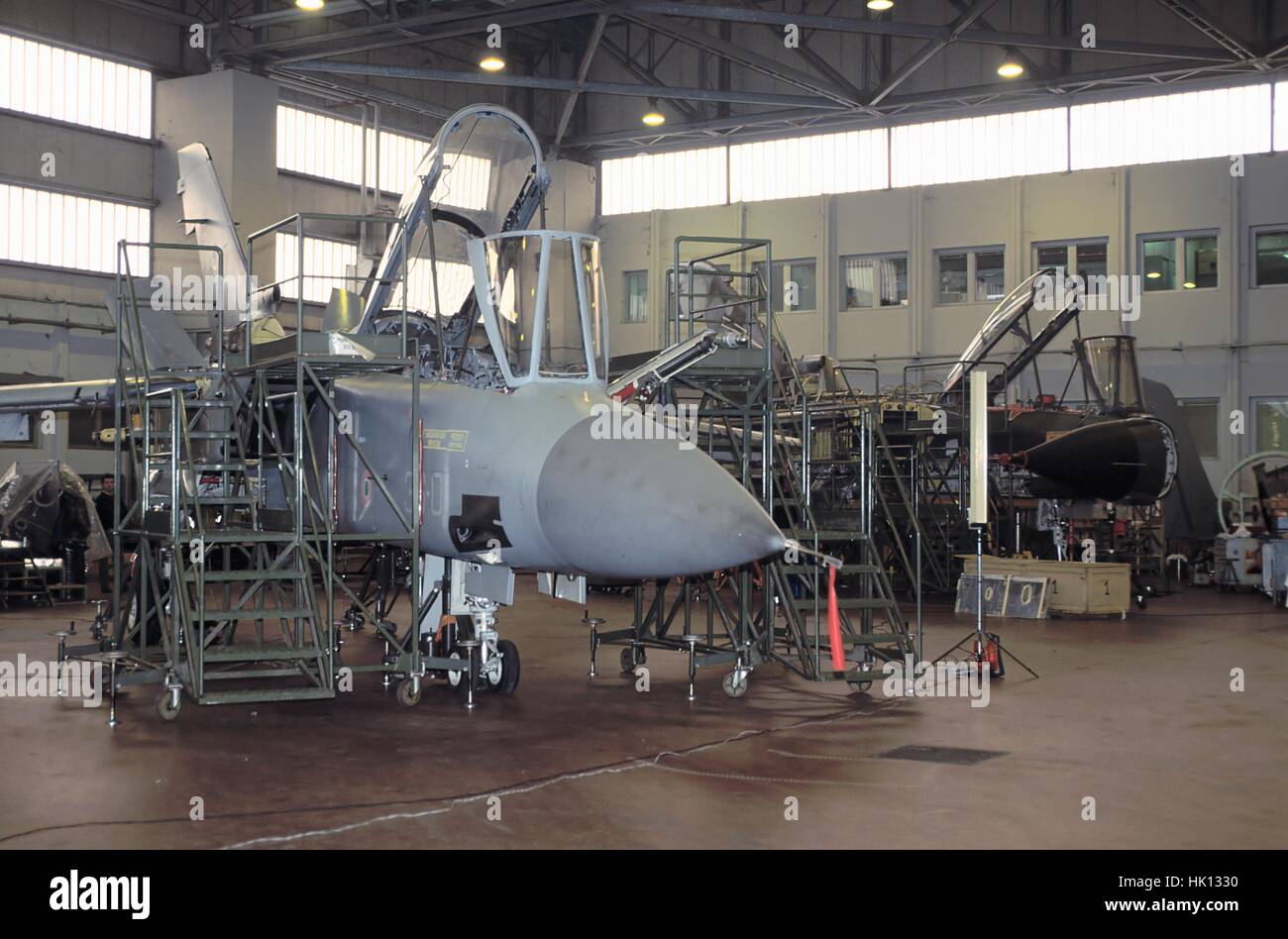 Italian Air Force, attack aircraft Tornado in the Cameri maintenance ...