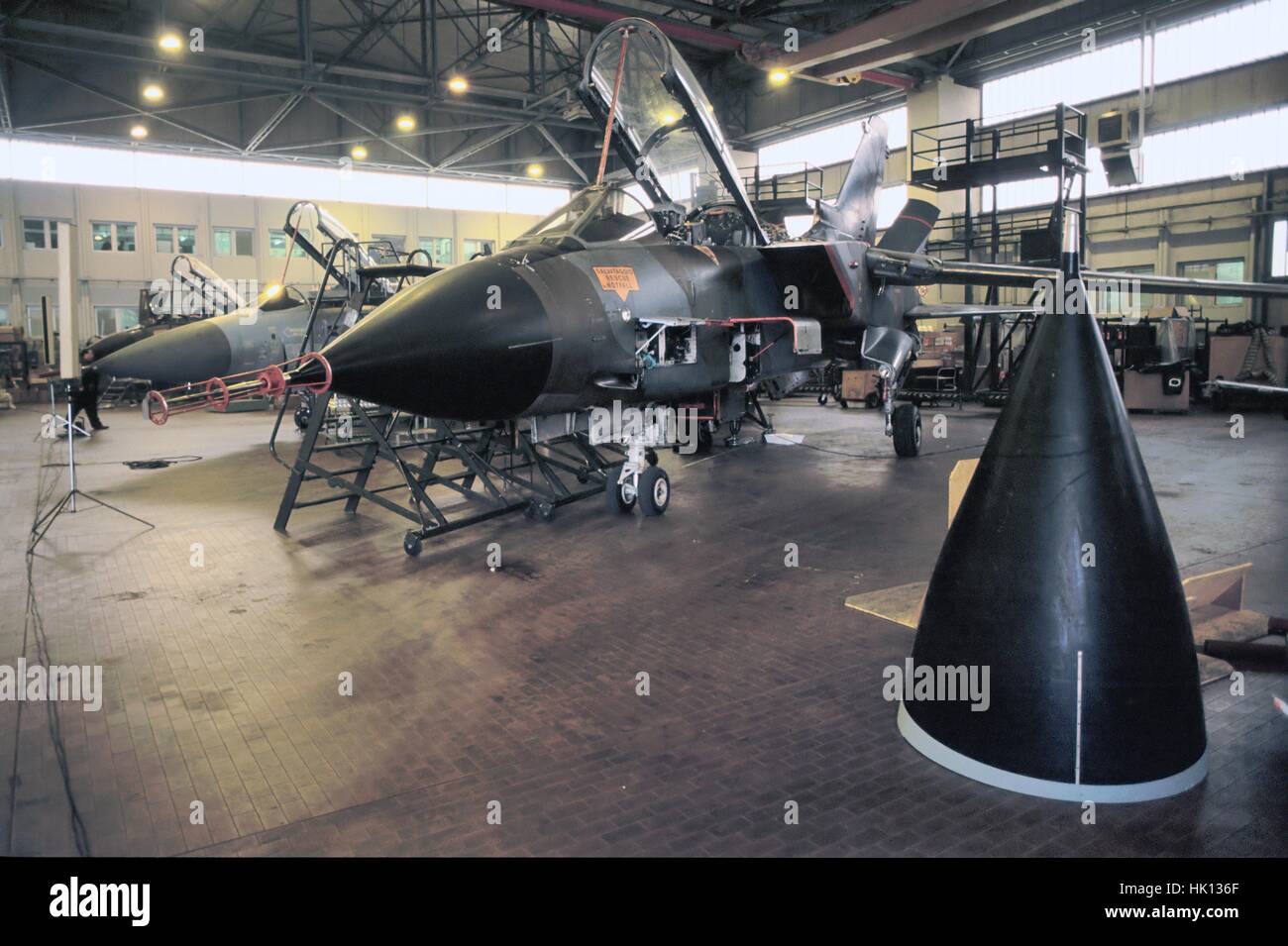 Italian Air Force, attack aircraft Tornado in the Cameri maintenance ...