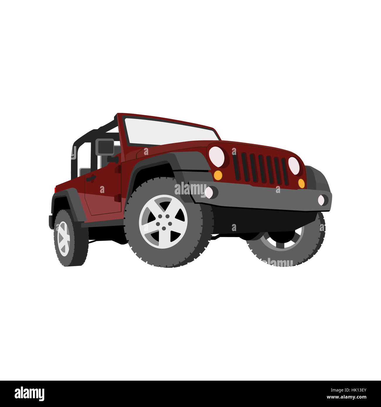 Car suv without tire hi-res stock photography and images - Alamy