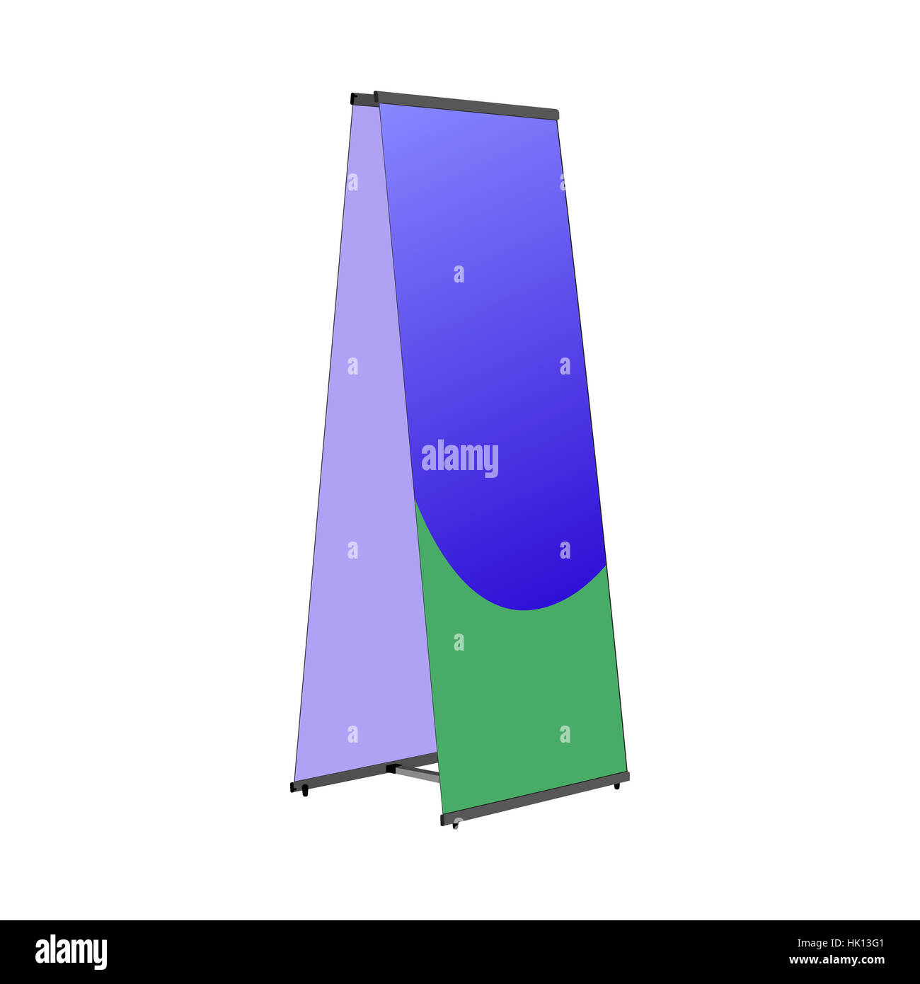 Banner design on the legs. Photo illustration Stock Photo - Alamy