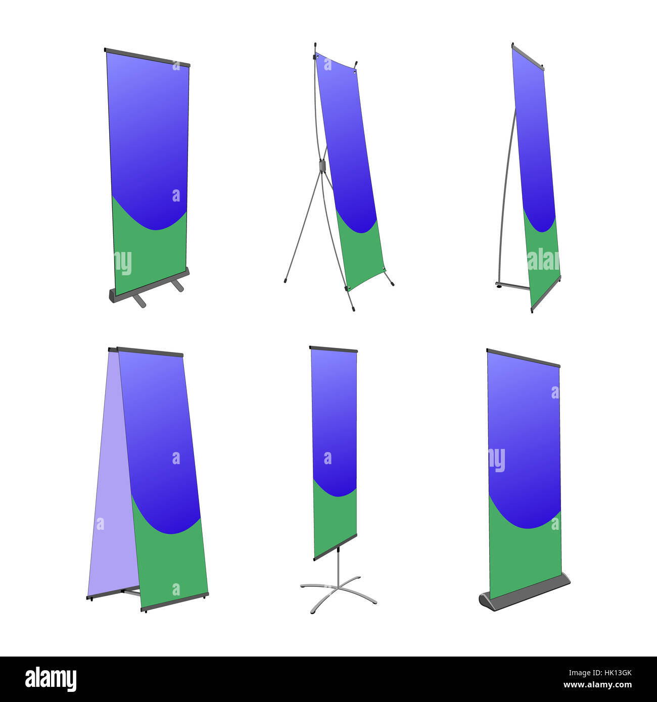 Banner design on the legs. Photo illustration Stock Photo - Alamy