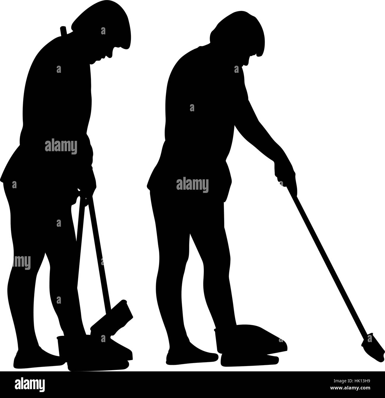 Cleaning lady Black and White Stock Photos & Images - Alamy