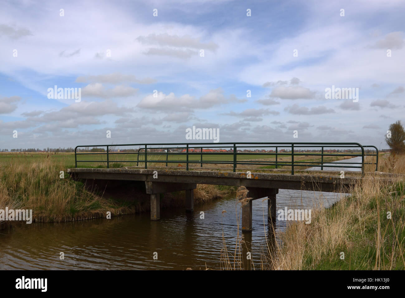 bridge, stream, concrete, pier, community, village, market town, bridge ...